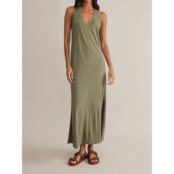Z Supply | Dresses | New Z Supply Palisades Midi Dress In Avacado ...